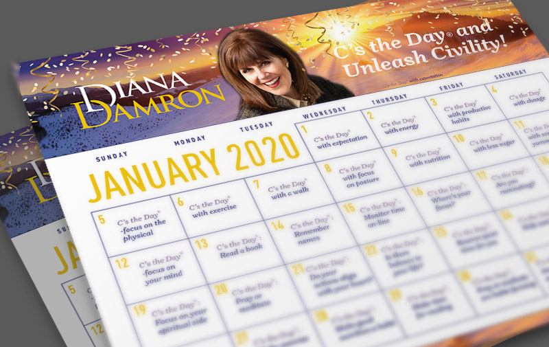 Diana’s January Calendar – Diana Damron